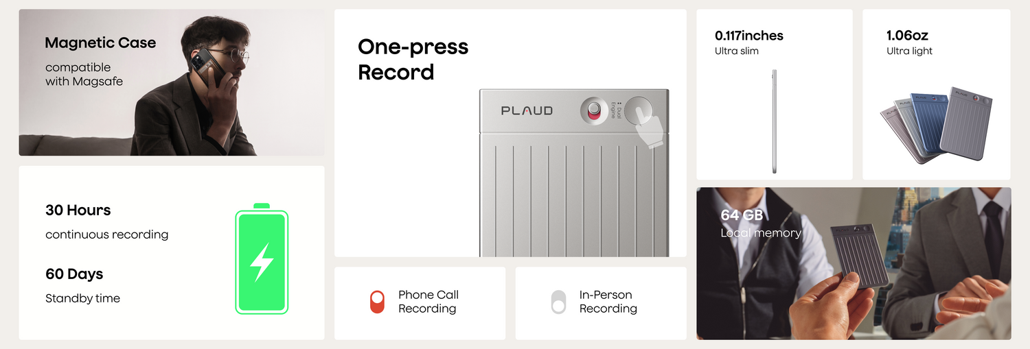 Plaud Note - Your Professional AI Note-taker